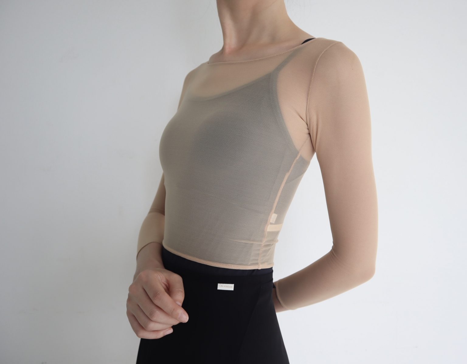 Fitted Mesh Top - Xin Basicwear