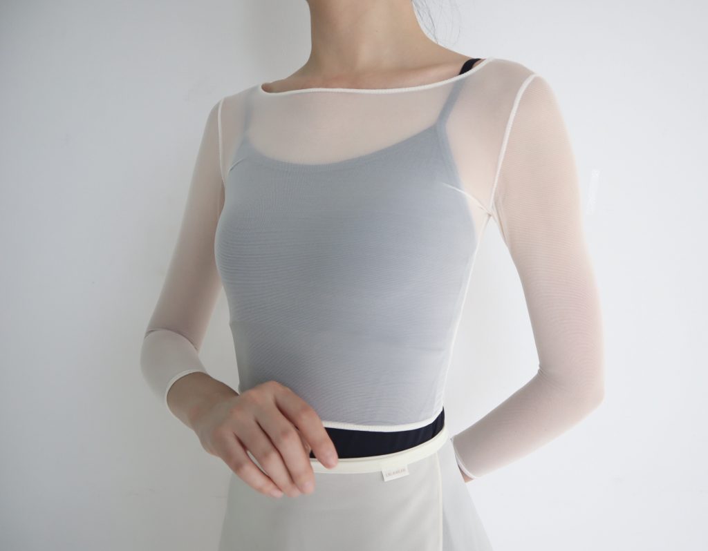 Fitted Mesh Top - Xin Basicwear